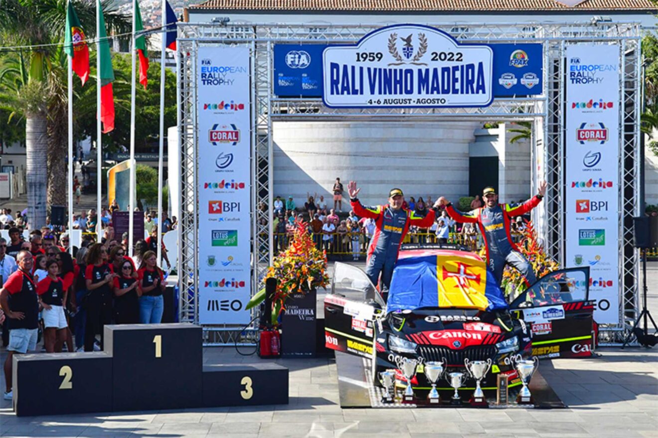 Rali Vinho Madeira Camacho Vence Pela Quinta Vez José Pedro Fontes